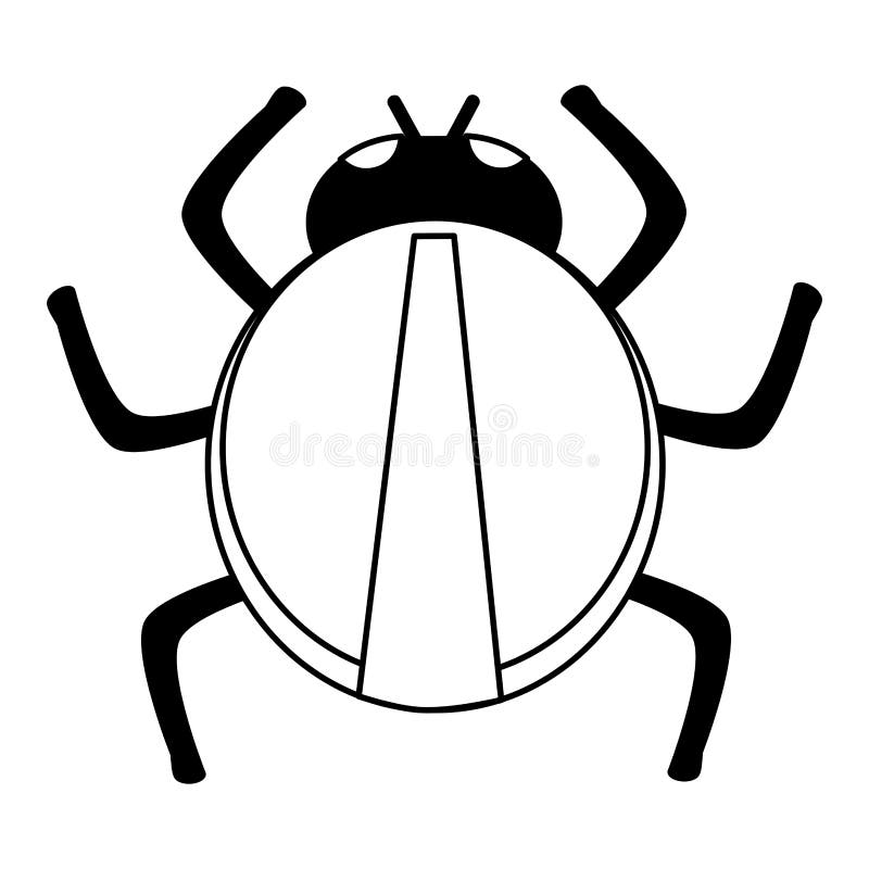 Line Round Bug Design Stock Illustrations – 587 Line Round Bug Design ...