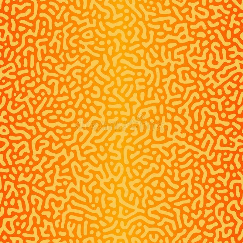 Seamless Turing Pattern Set Stock Illustration - Illustration of paper ...