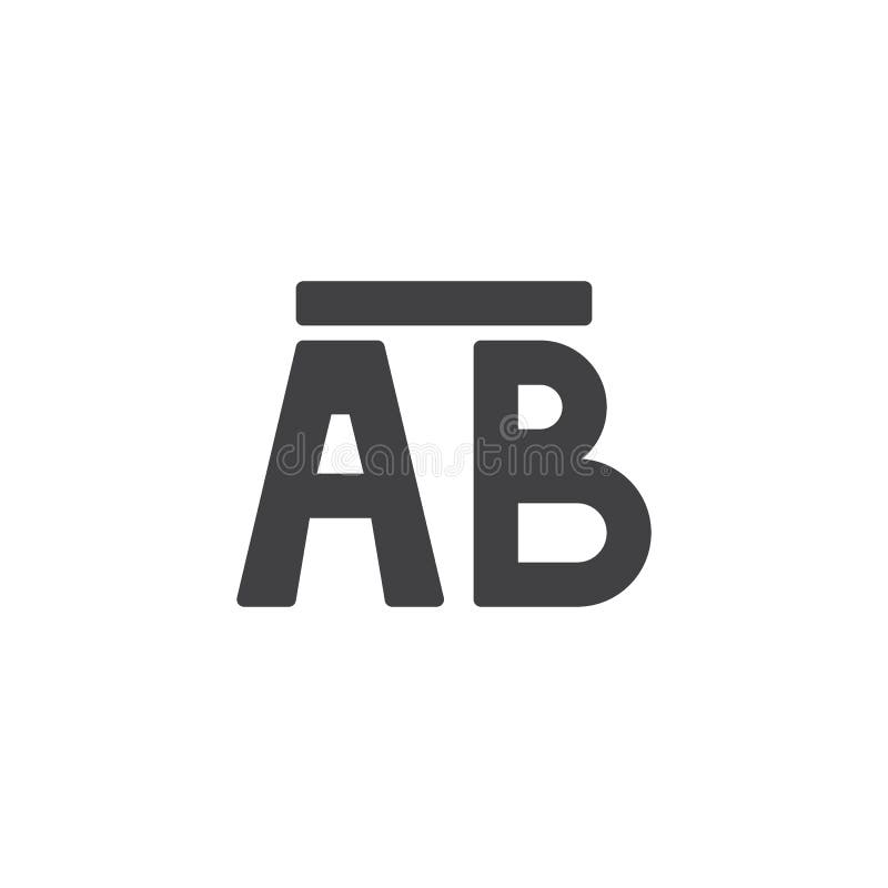 Line segment vector icon stock vector. Illustration of abstract - 130684362