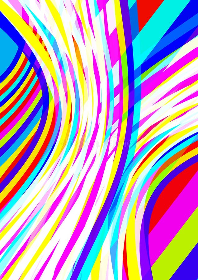 Line Shape Background.Abstract Colorful Background Design. Stock ...