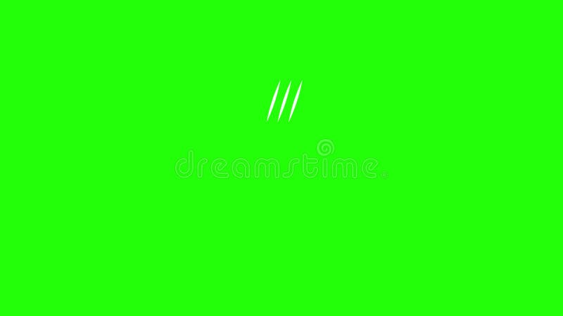 Line Shape Elements Motion Graphics with Green Screen. Flash Fx ...