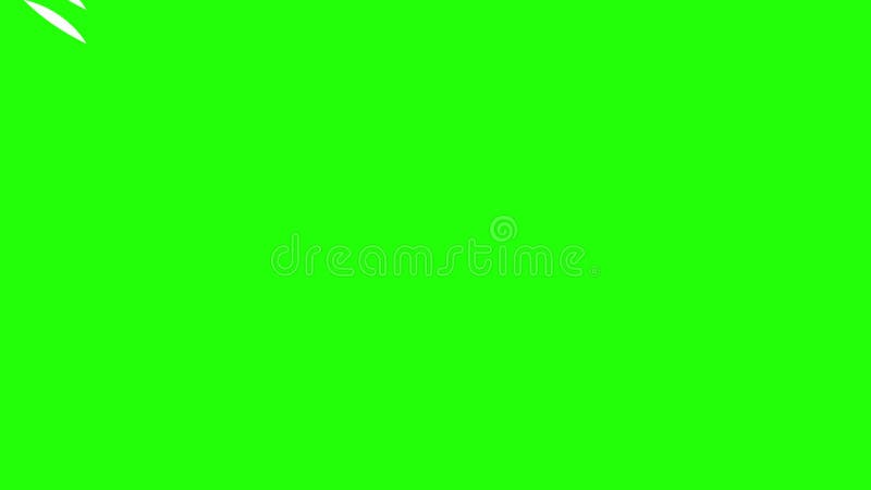 Line Shape Elements Motion Graphics with Green Screen. Flash Fx ...
