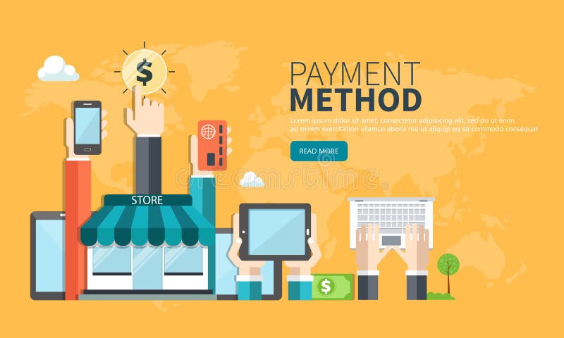 Payment method logos editorial photography. Illustration of editable ...