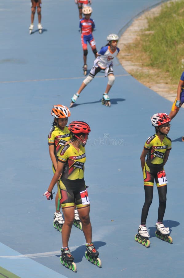 In Line Skate Competition editorial stock image. Image of safety - 43768809