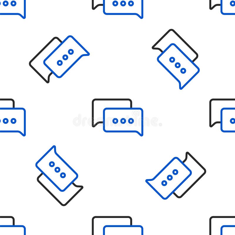 Dialogue Bubble Speech Pattern Background Stock Illustrations – 4,996 ...