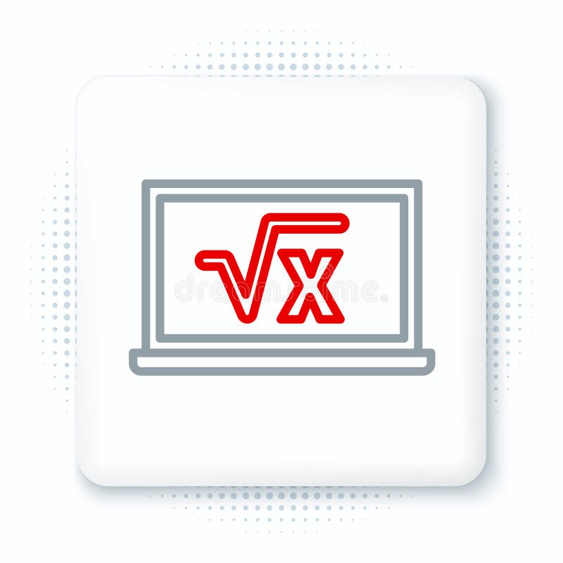 Square Root Sign Outline Stock Illustrations – 1,505 Square Root Sign ...