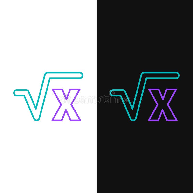 Square Root Sign Outline Stock Illustrations – 1,505 Square Root Sign ...