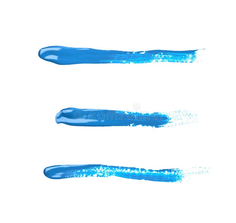Line Stroke of Paint Isolated Stock Photo - Image of graphic, artistic ...