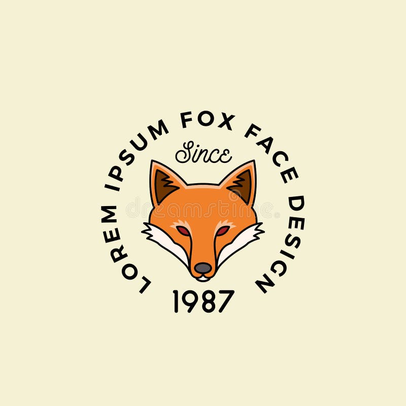 Cartoon fox face logo stock vector. Illustration of face - 128121138 Cartoon fox face logo stock vector. Illustration of face - 128121138