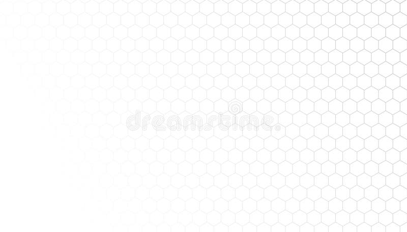 Line Style Geometric Hexagonal Pattern White Backdrop Design Stock ...