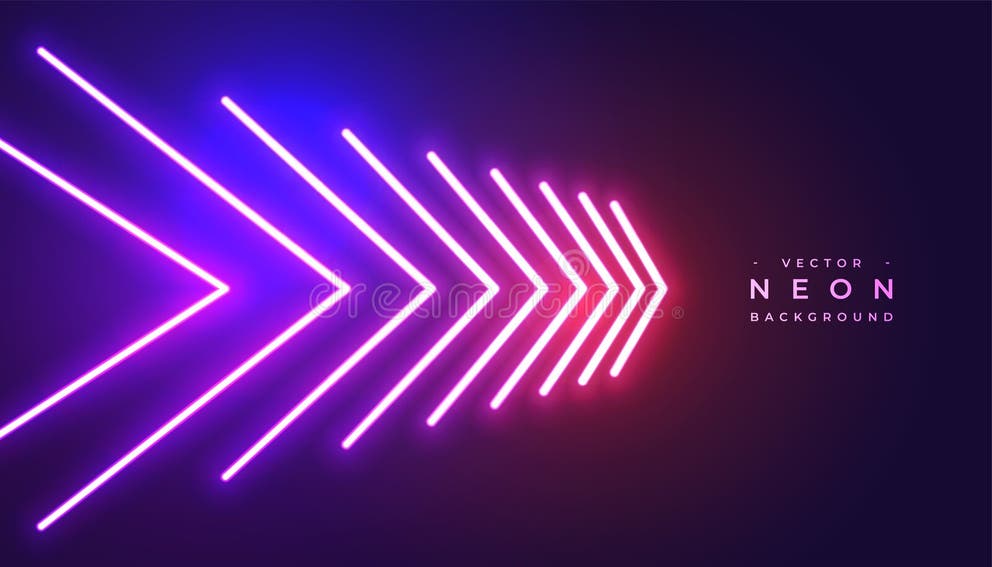 Line Style Glowing Directional Laser Beam Wallpaper Design Stock Vector ...