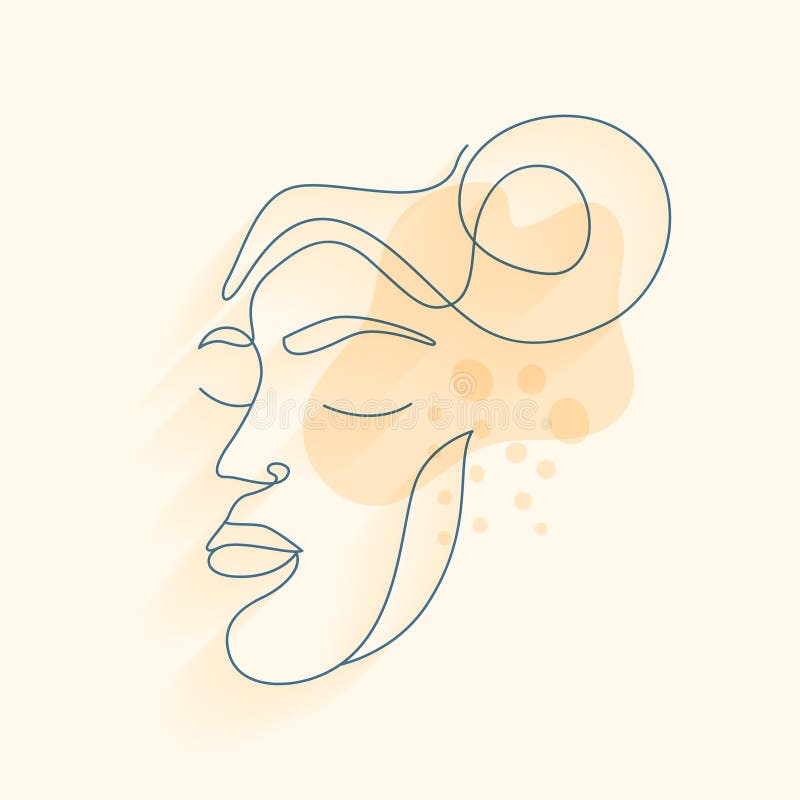 Woman Face Outline Stock Illustrations – 75,338 Woman Face Outline ...