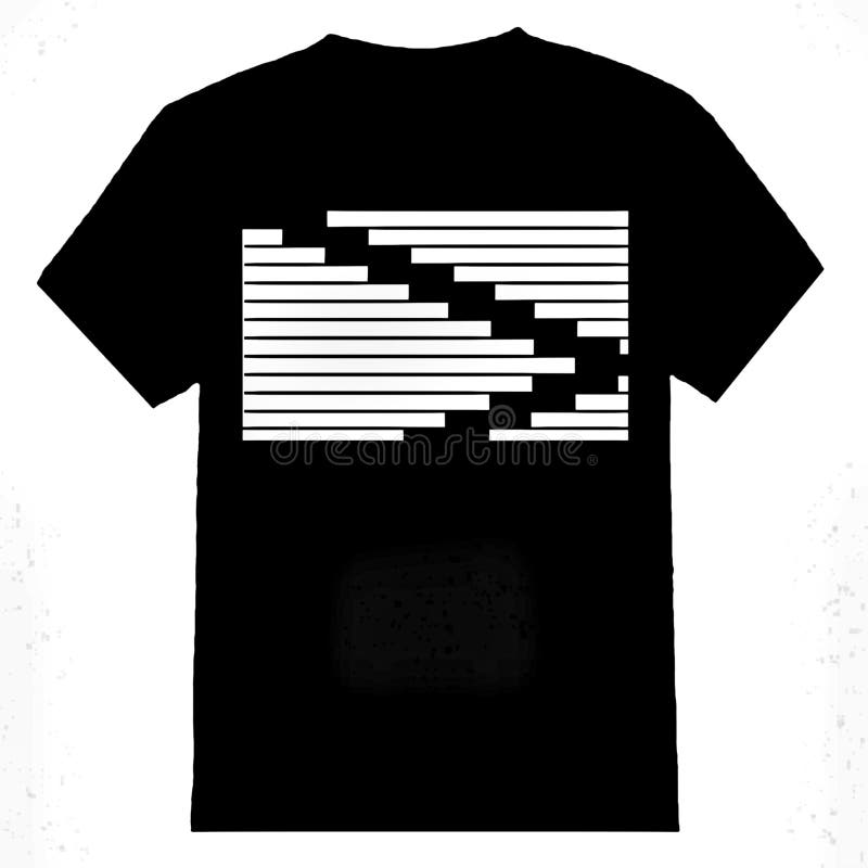 Line T-shirt Design is Simple and Elegant Stock Illustration ...