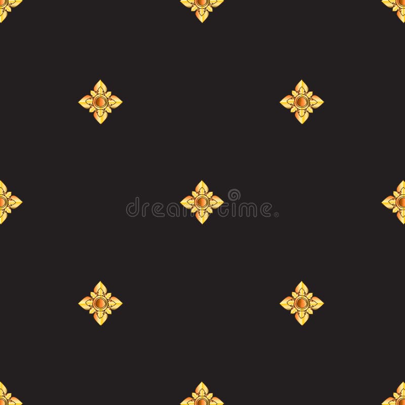 Modern Line Thai Pattern Traditional Concept the Arts of Thailand Stock ...