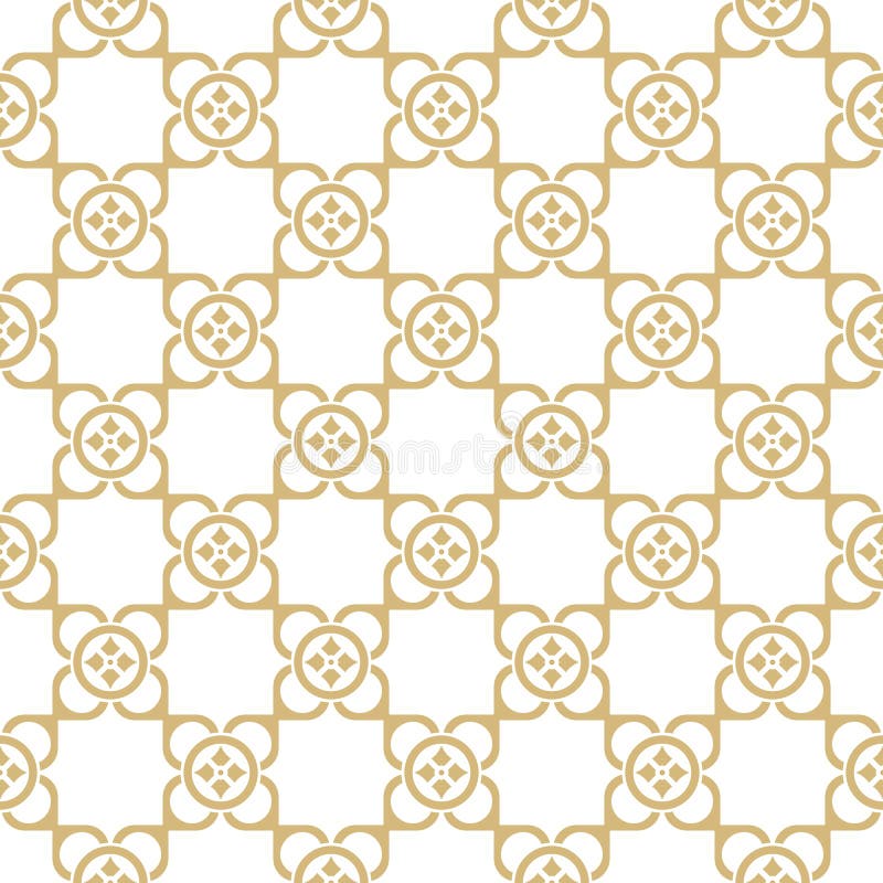 Line Thai Traditional Seamless Pattern Stock Vector - Illustration of ...