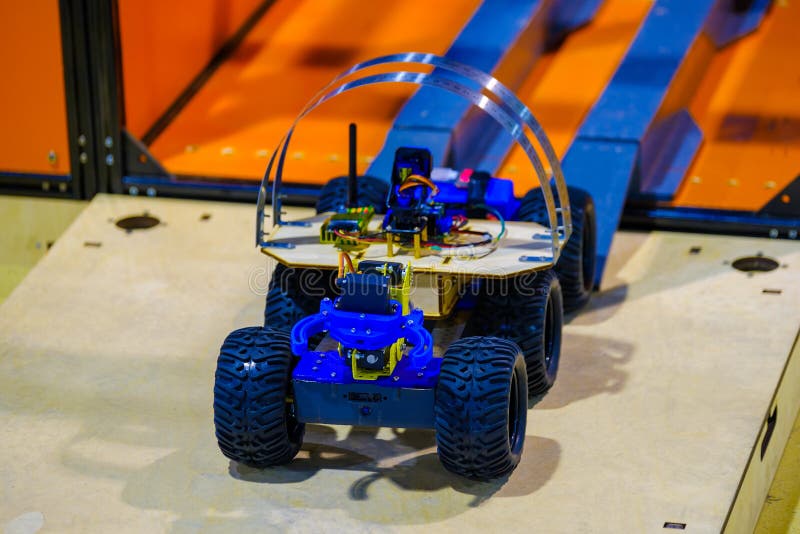 Line Tracking Stem Ev3 Robot Stock Photo - Image of competition, robots ...