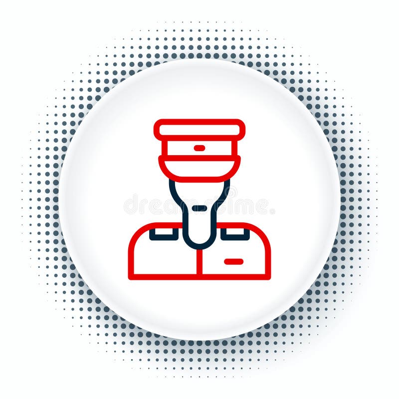 Set Train Conductor, Traffic Light, Railway, Railroad Track and Icon ...