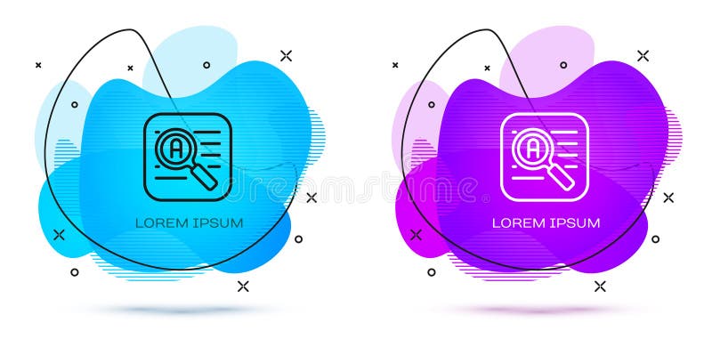 Line Translator Icon Isolated on White Background. Foreign Language ...