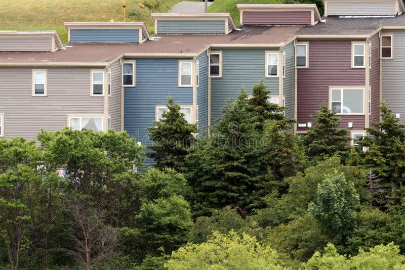 Line Up stock image. Image of houses, exterior, john - 10505403