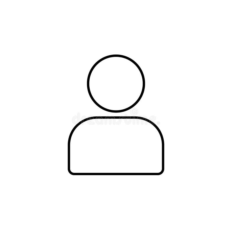 Line Vector Icon Progress, Avatars, Users. Outline Vector Icon Stock ...