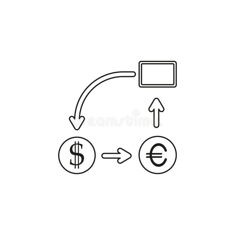 Line Vector Icon Business Report, Cashflow. Outline Vector Icon Stock ... Line Vector Icon Business Report, Cashflow. Outline Vector Icon Stock ...