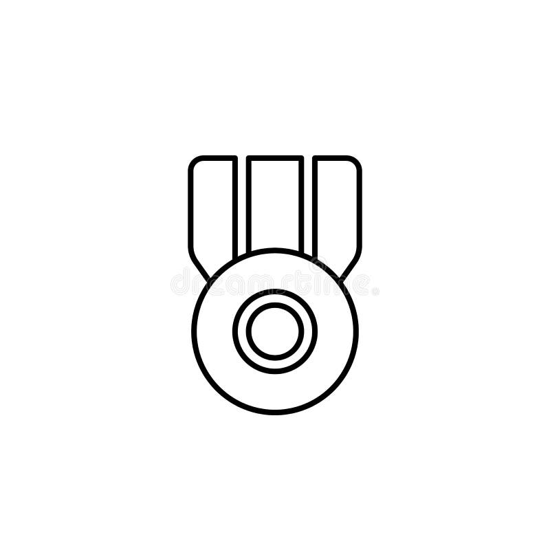 Prize Outline Icon. Isolated Line Vector Illustration from General ...