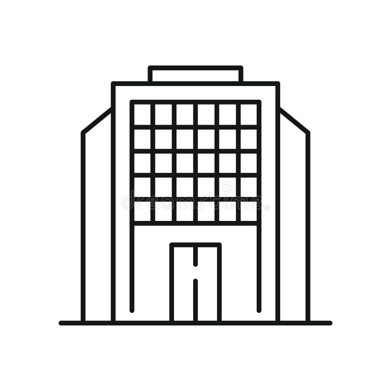 Line Vector Shopping Center Stock Vector - Illustration of linear ...