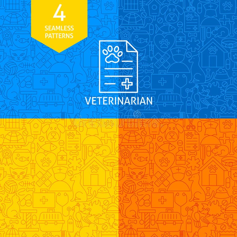 Veterinary Patterns Stock Illustrations – 361 Veterinary Patterns Stock ...