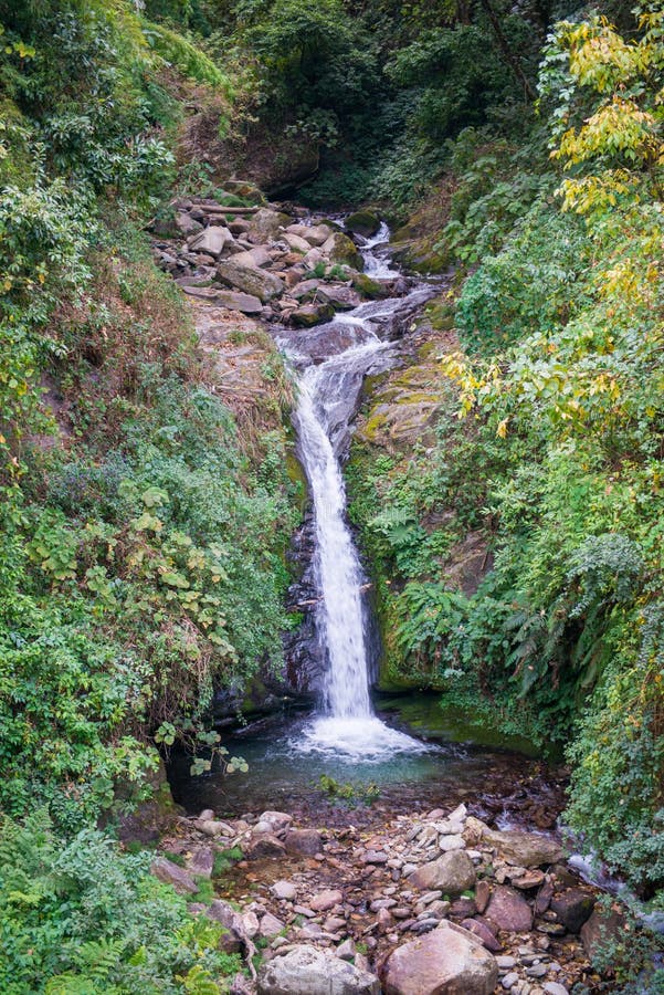 Line of the Water on Waterfall Stock Photo - Image of fresh, swim: 86139098