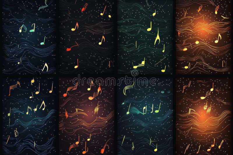 Line Waves Abstract Modern Backgrounds. Modern Illustration Stock Image ...