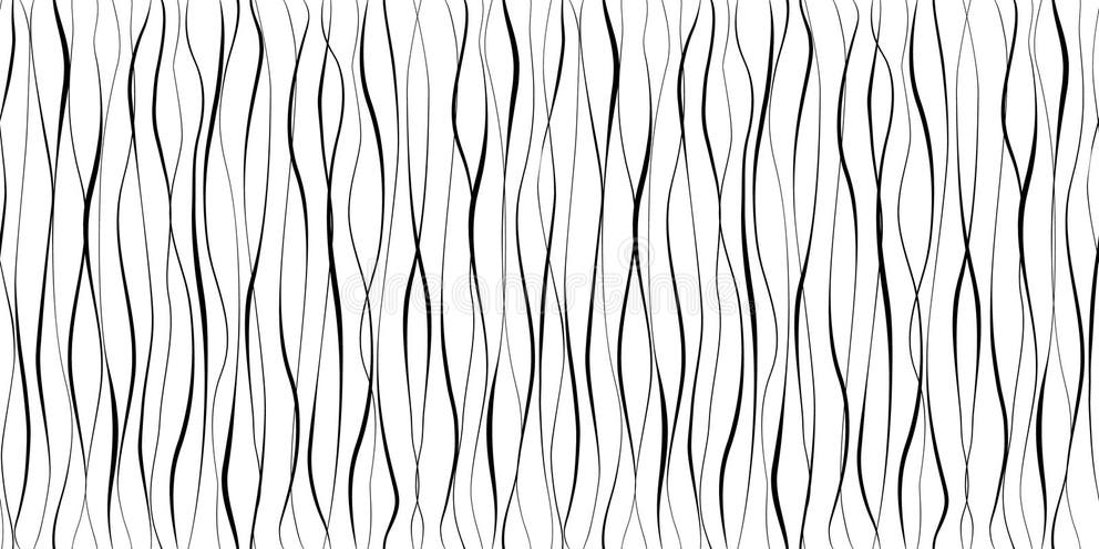 Line Wavy Seamless Pattern. Repeating Background. Repeated Waves ...
