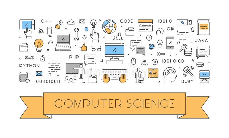 Computer Science Banner Stock Illustrations – 43,170 Computer Science ...