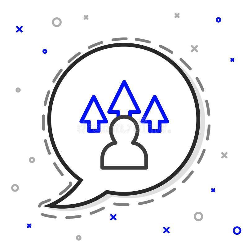 Line Web Design and Front End Development Icon Isolated on White ...