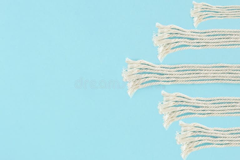 Line white ropes stock image. Image of design, blue - 269928687