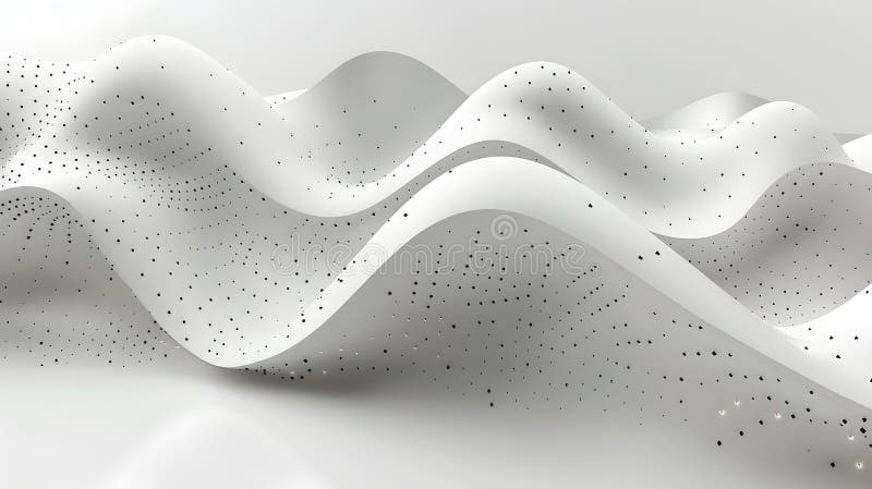 Line White Structure. Wavy Wavy Nature Geometric Modern Stock Image ...