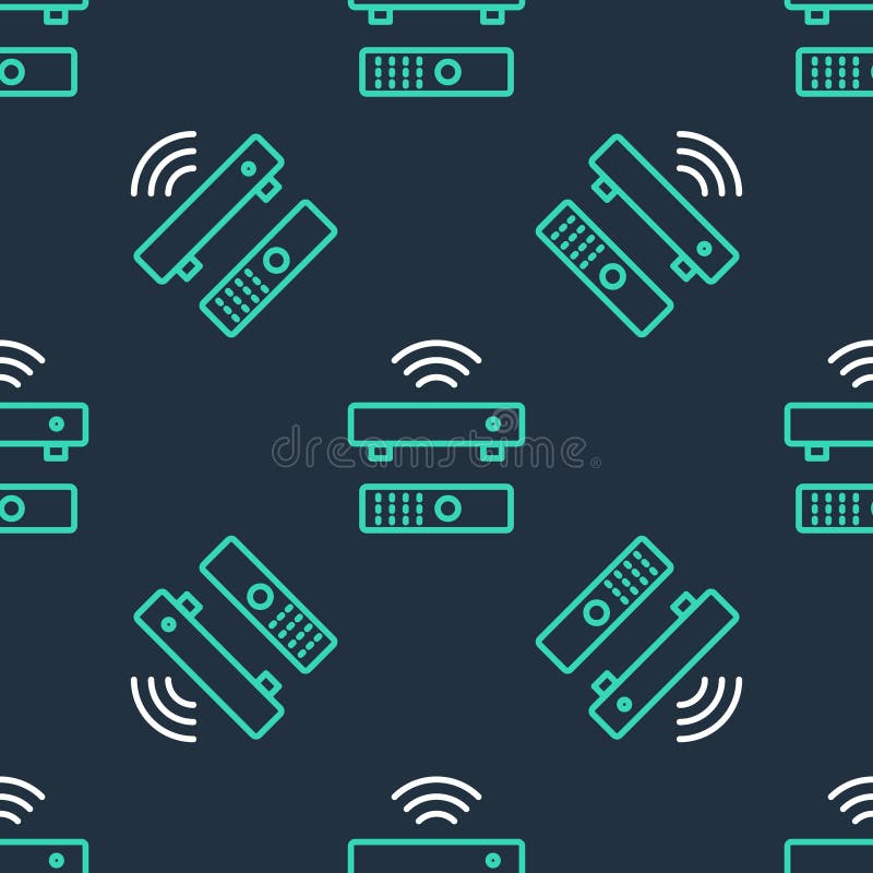 Line Wireless Multimedia and TV Box Receiver and Player with Remote ...