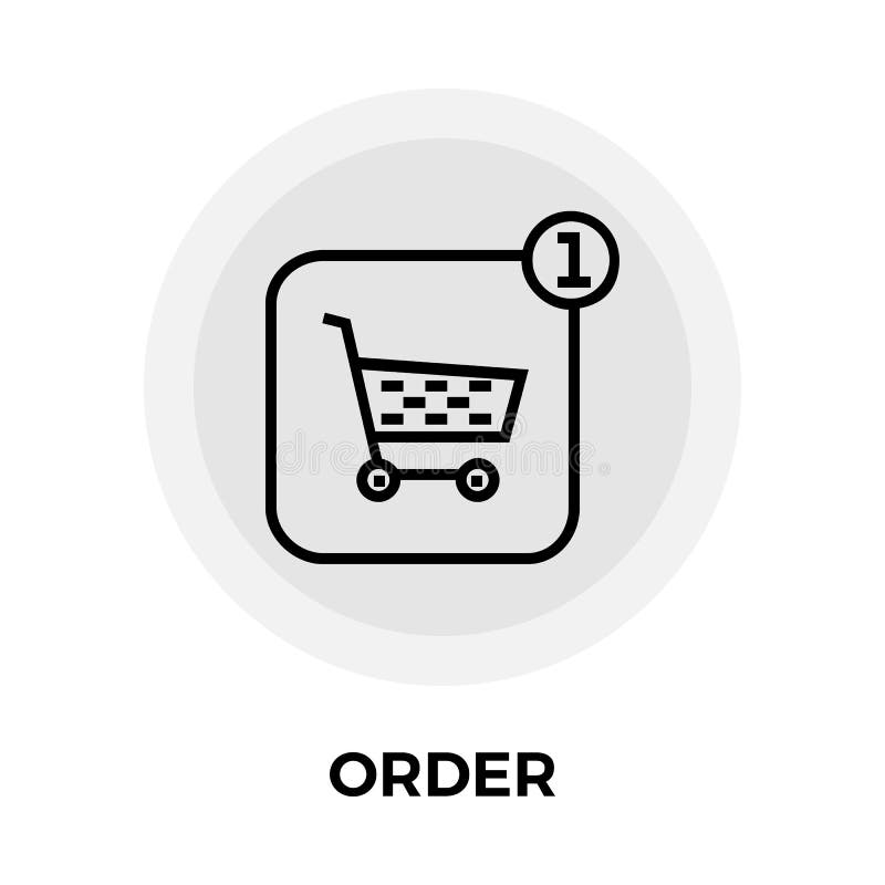 Ordini L'icona Di Vettore Isolata Su Fondo Trasparente, Tra Di Ordine ...