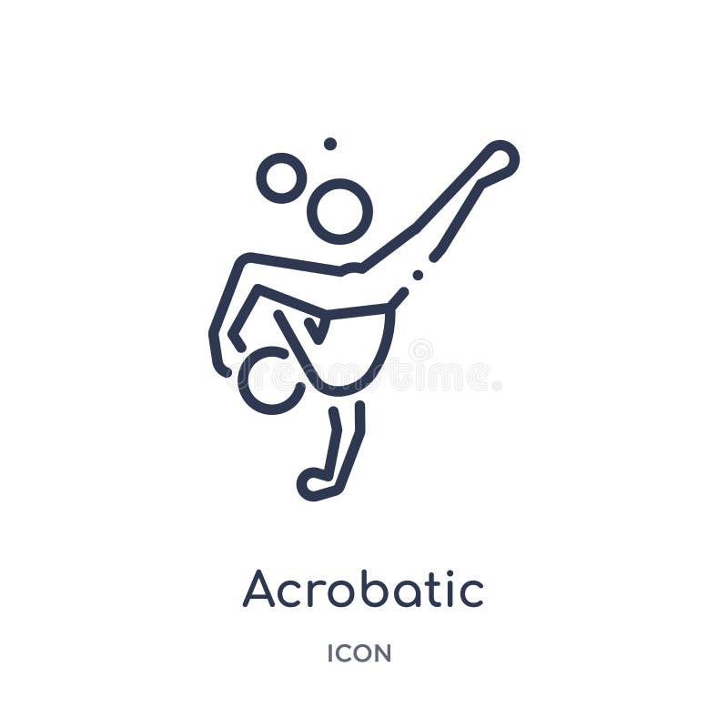Magic Acrobatic Outline Icon. Signs and Symbols Can Be Used for Web ...