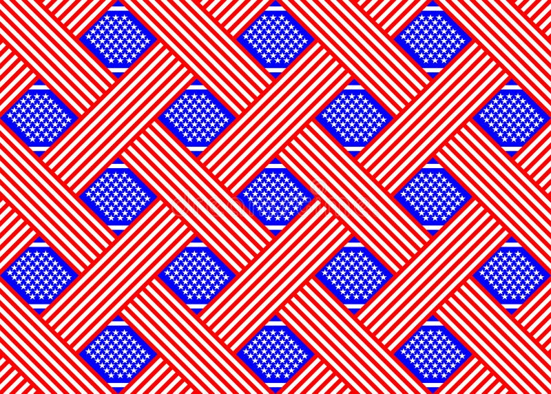 Linear american texture stock vector. Illustration of democracy - 107991414