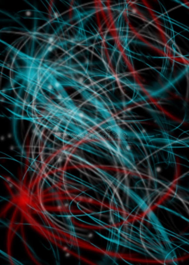 Linear Background and Blue and Red Pattern on Black Background for Your ...