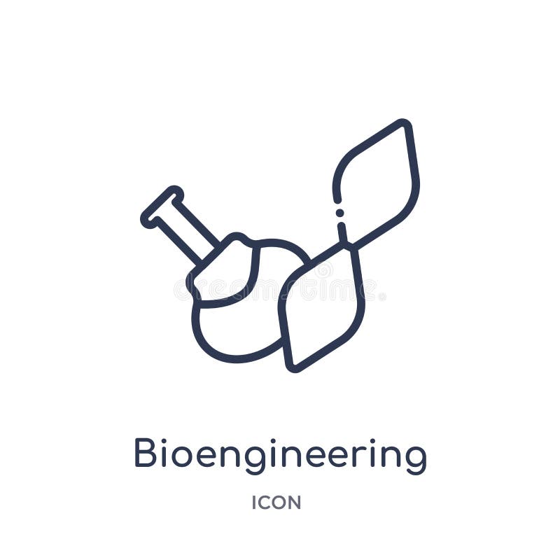 Bioengineering Icon. Simple Element Stock Vector - Illustration of ...