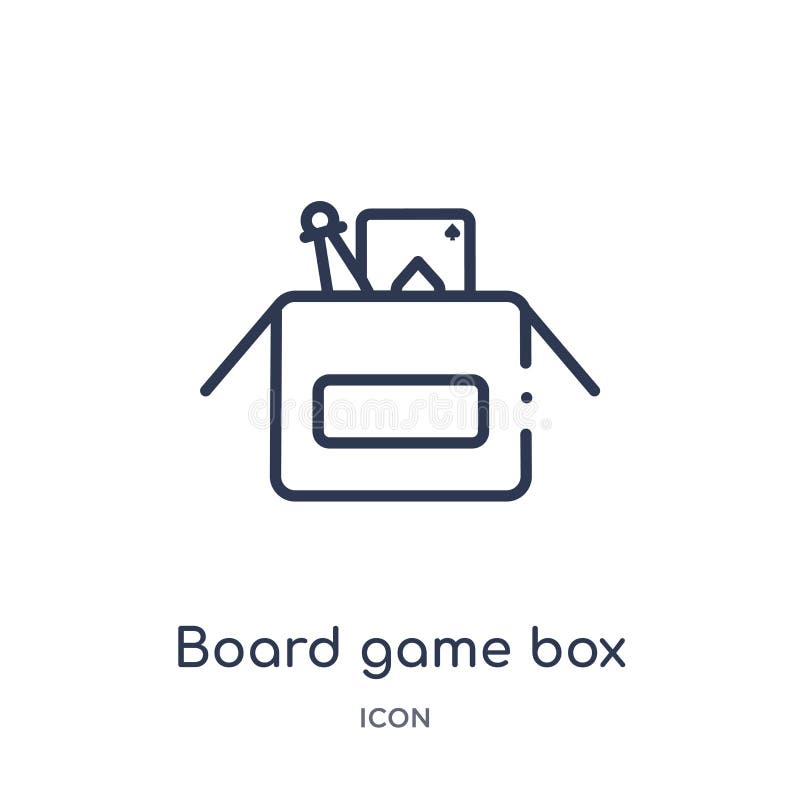 Linear Board Game Blocks Icon from Entertainment Outline Collection ... Linear Board Game Blocks Icon from Entertainment Outline Collection ...