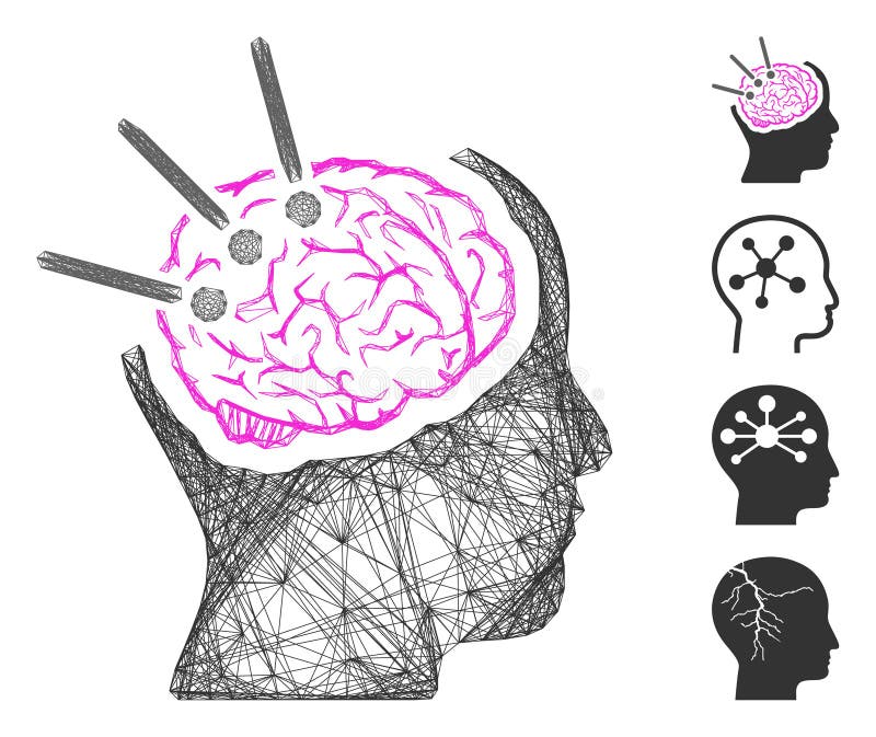 Brain Autopsy Polygonal Frame Vector Mesh Illustration Stock Vector ... Brain Autopsy Polygonal Frame Vector Mesh Illustration Stock Vector ...