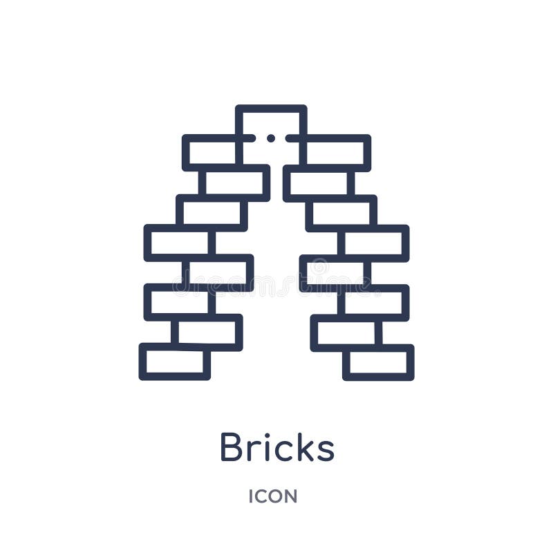 Foundation Icon in Trendy Design Style. Foundation Icon Isolated on ...