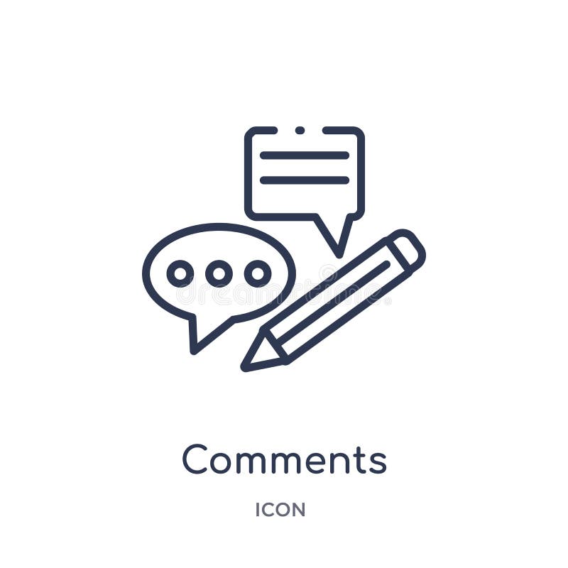 Commenting Icon Stock Illustrations – 907 Commenting Icon Stock ...