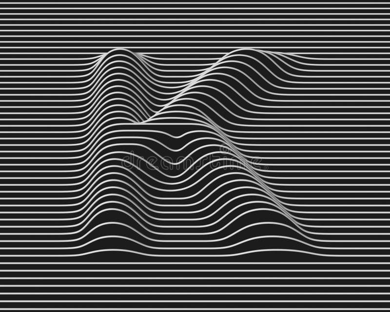 Linear 3d font letter K stock illustration. Illustration of advertising ...