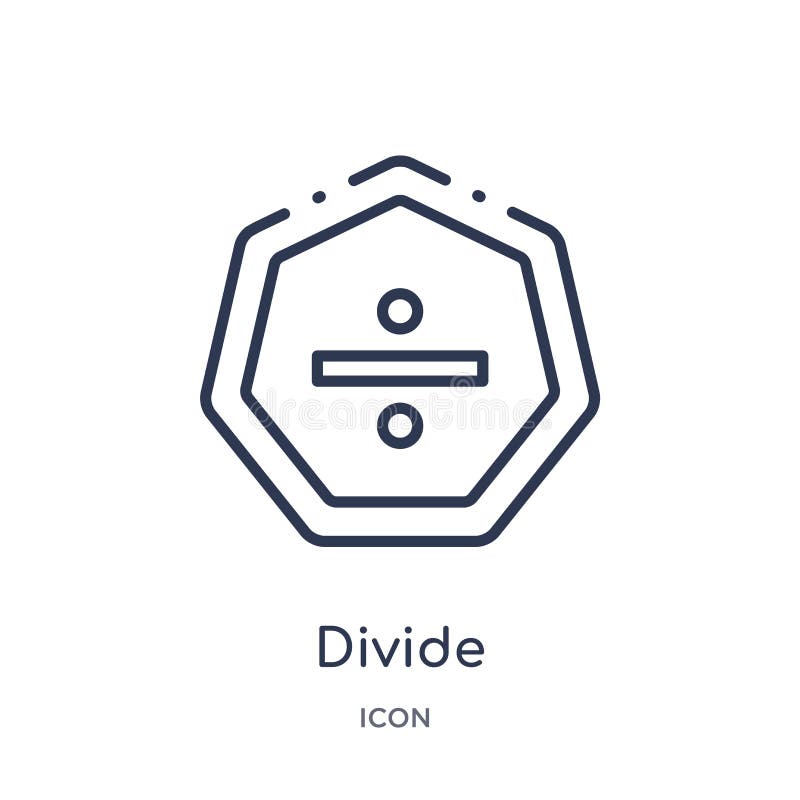 Divide Icon Outline Stock Illustrations – 1,301 Divide Icon Outline ...