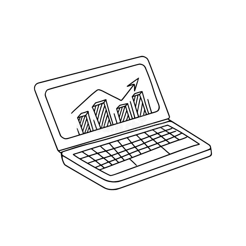 Doodle of Wireless Computer Mouse, at Transparent Effect Background ...