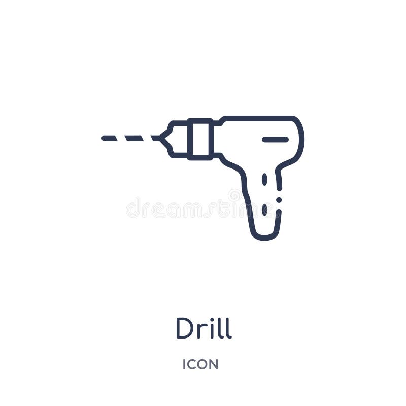 Cordless Drill Icon in Trendy Design Style. Cordless Drill Icon ... Cordless Drill Icon in Trendy Design Style. Cordless Drill Icon ...