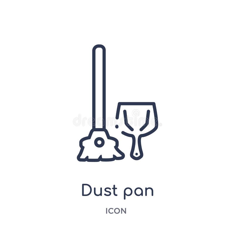 Broom Dust Pan Icon Stock Illustrations – 240 Broom Dust Pan Icon Stock ...